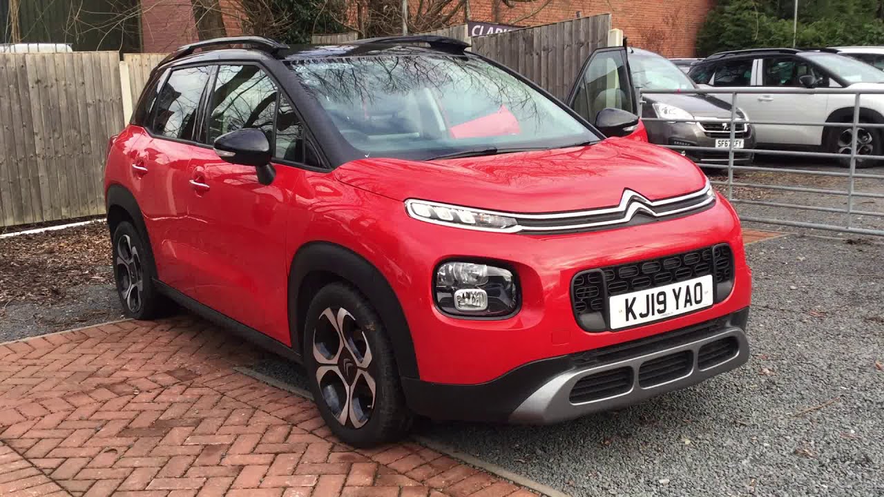 Citroen C3 Aircross 1.2 Flair 5dr Walkaround Passion Red - YouTube