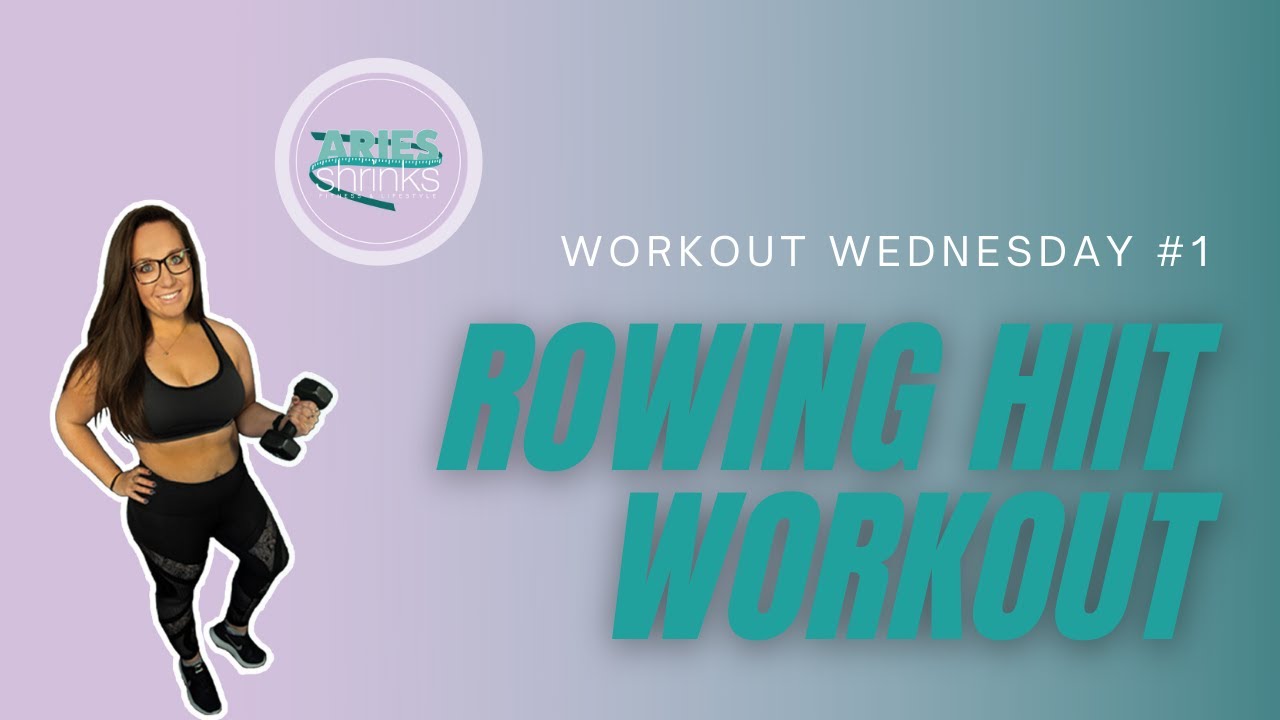 Rowing HIIT Workout. Workout Wednesday. Beginner Workout. - YouTube