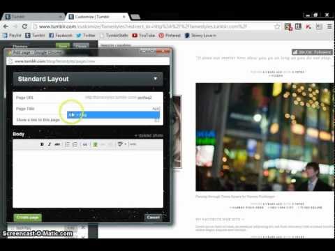 How To Put your Ask and Faq on the same page - Tumblr