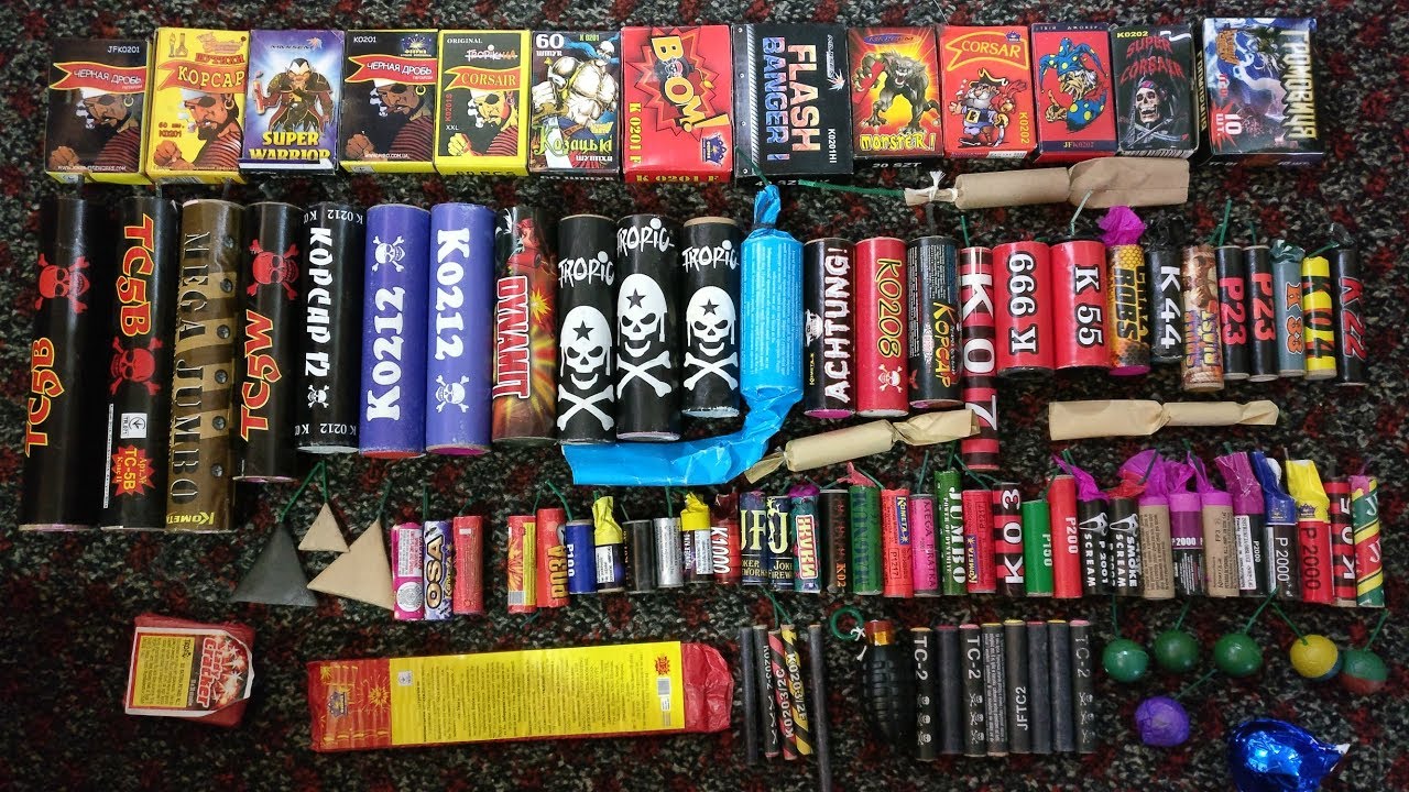 🔥ТОП 100 Самых МОЩНЫХ Петард часть 1🔴 TOP 100 Most Powerful ...