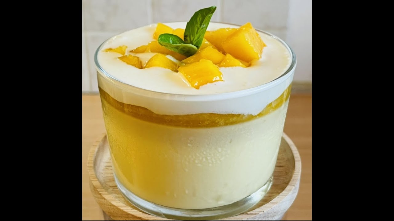 Mango Pudding Recipe - YouTube