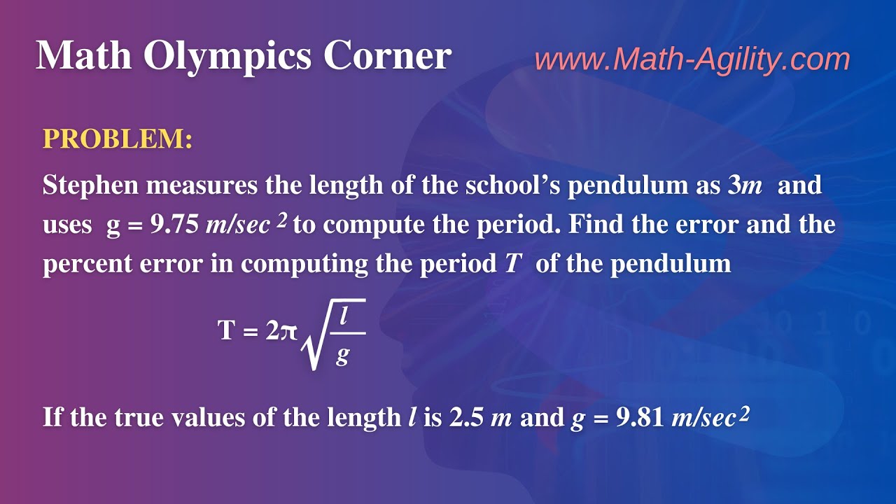 Math Olympics Corner #24 | Math Agility - YouTube