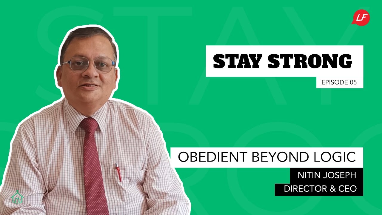 Obedient beyond logic | Stay Strong - Dr. Nitin Joseph, Rural Gospel ...