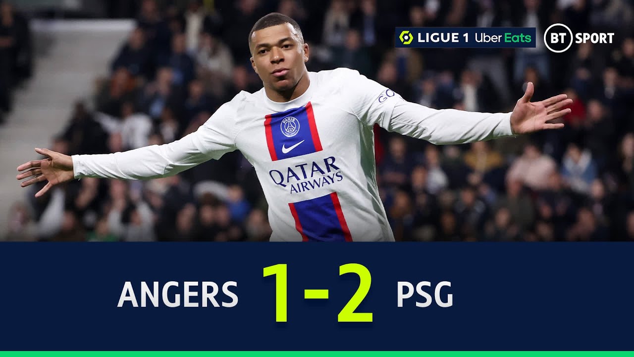 Angers vs PSG (1-2) | Mbappe brace tightens grip on title! | Ligue 1 ...