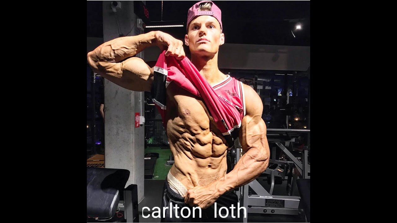 One of the most shredded guy //Carlton loth// - YouTube