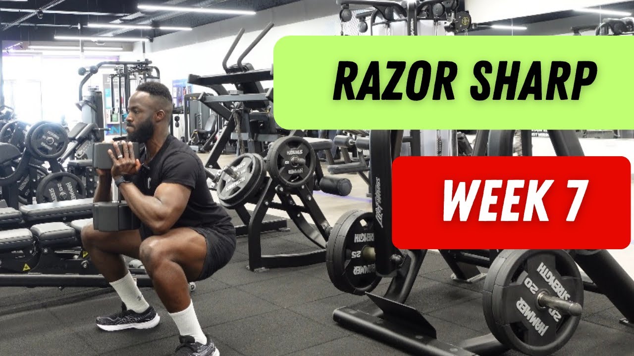 Razor Sharp Week 7 | Strategy For Getting Mind Blowingly Lean - YouTube