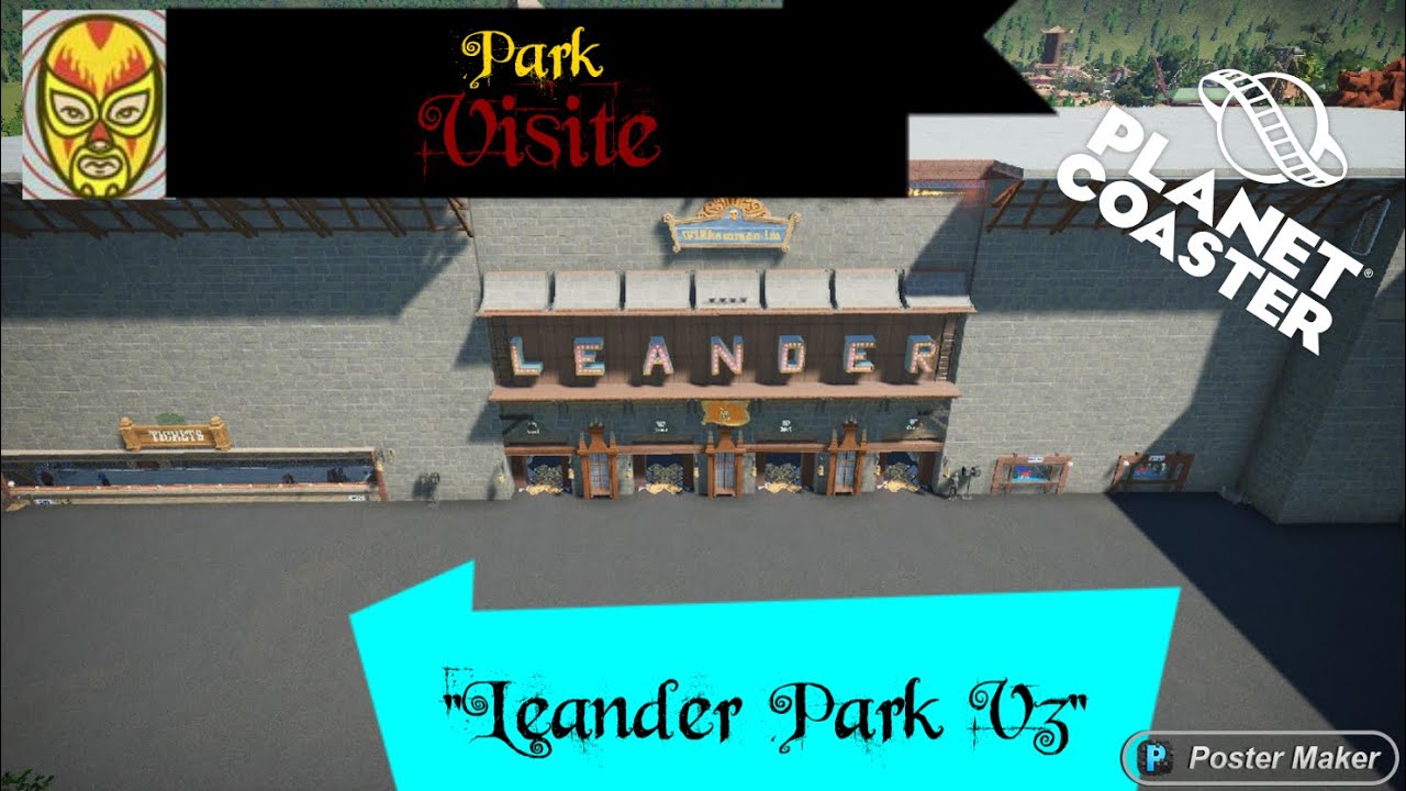 Planet Coaster / Park Visite "Leander Park V3" - YouTube