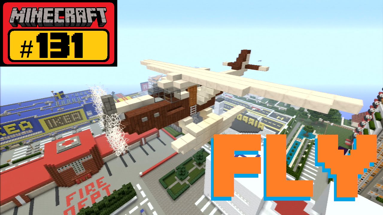 Minecraft Let's Build #131 - FLUGZEUGE / Let's Play / Deutsch - YouTube