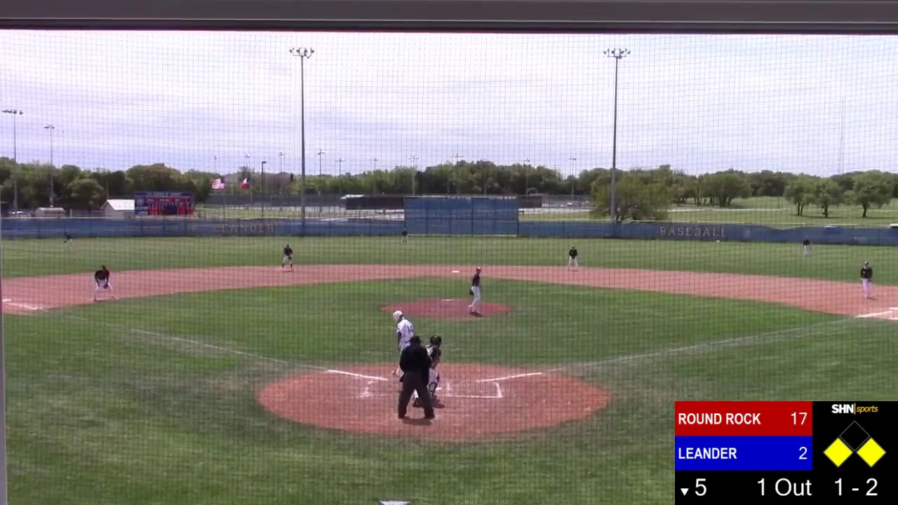 High School Baseball - Round Rock Dragons vs. Leander Lions - 3/30/2019 ...