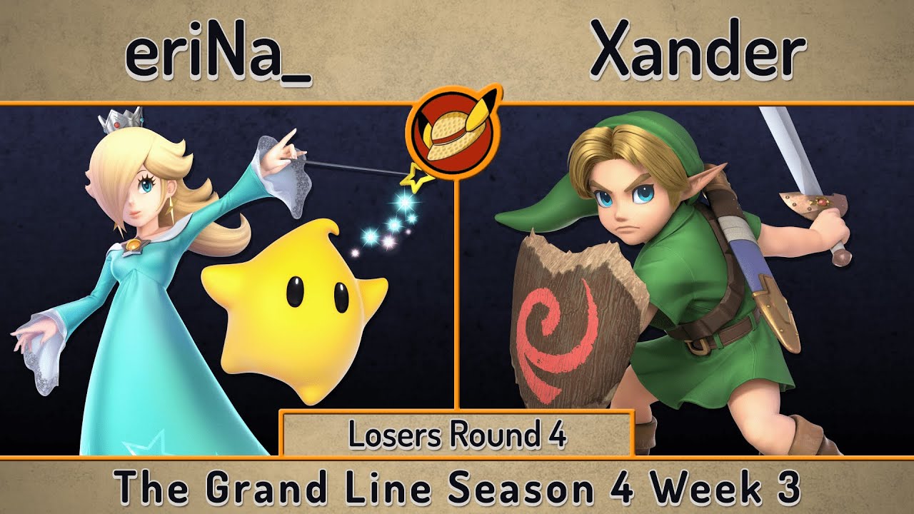 GL S4W3 | eriNa_ (Rosalina) vs Xander (Young Link) | Losers Round 4 ...