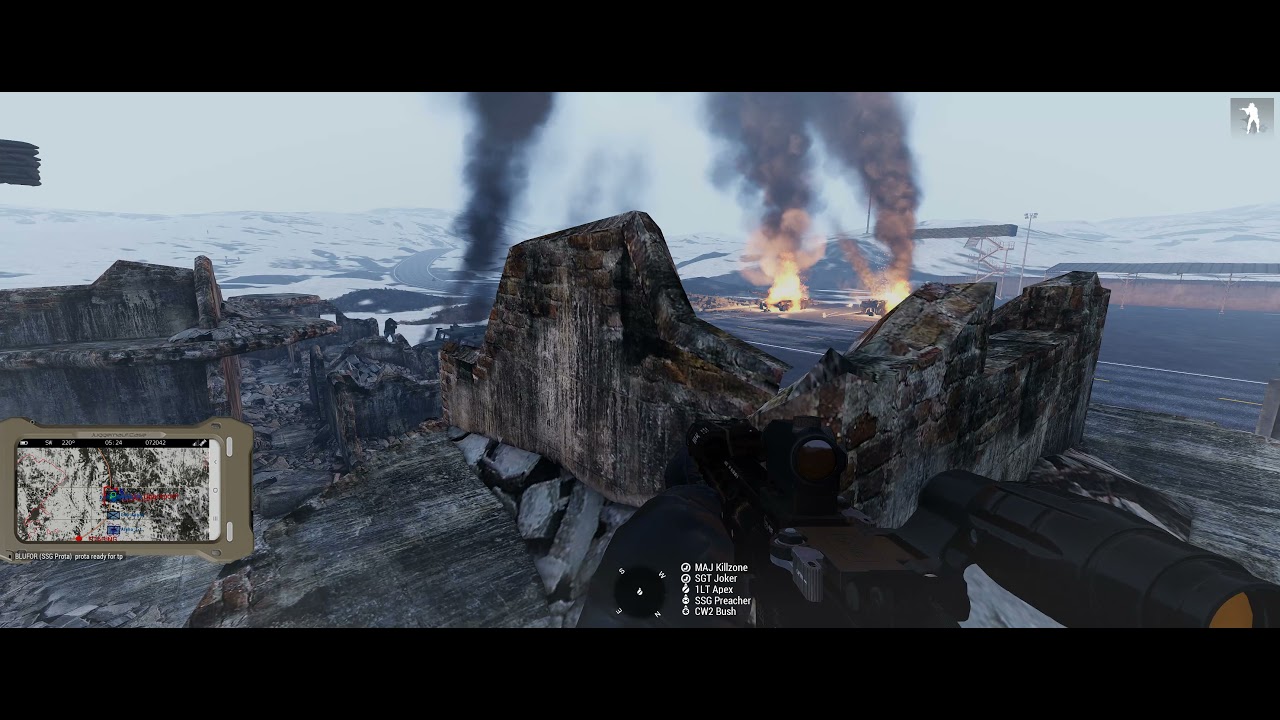 ArmA 3 3rd SFG(A) Vidda - Border Escape - YouTube