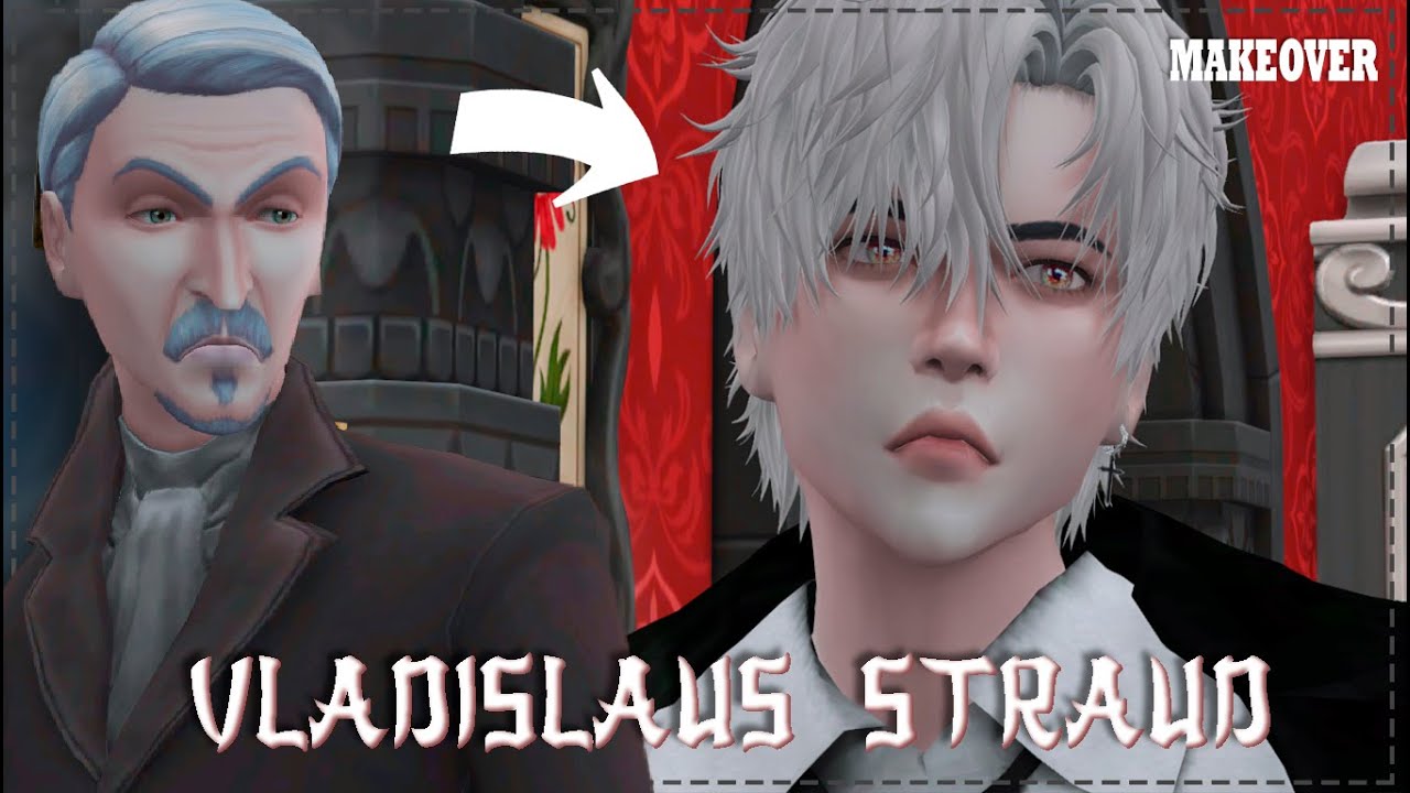 🦇 Cambio de look a Vladislaus! DL+CC Folder || Los sims 4 - Vladislaus Makeover - YouTube