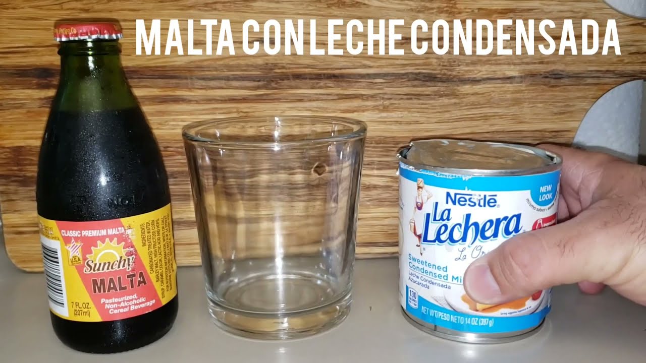 Easy Cooking Cuban Malta con leche condensada cubana - Malta with ...