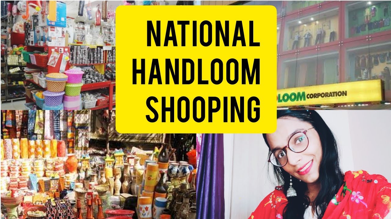 Shopping From National Handloom Jaipur || Handicraft items - YouTube