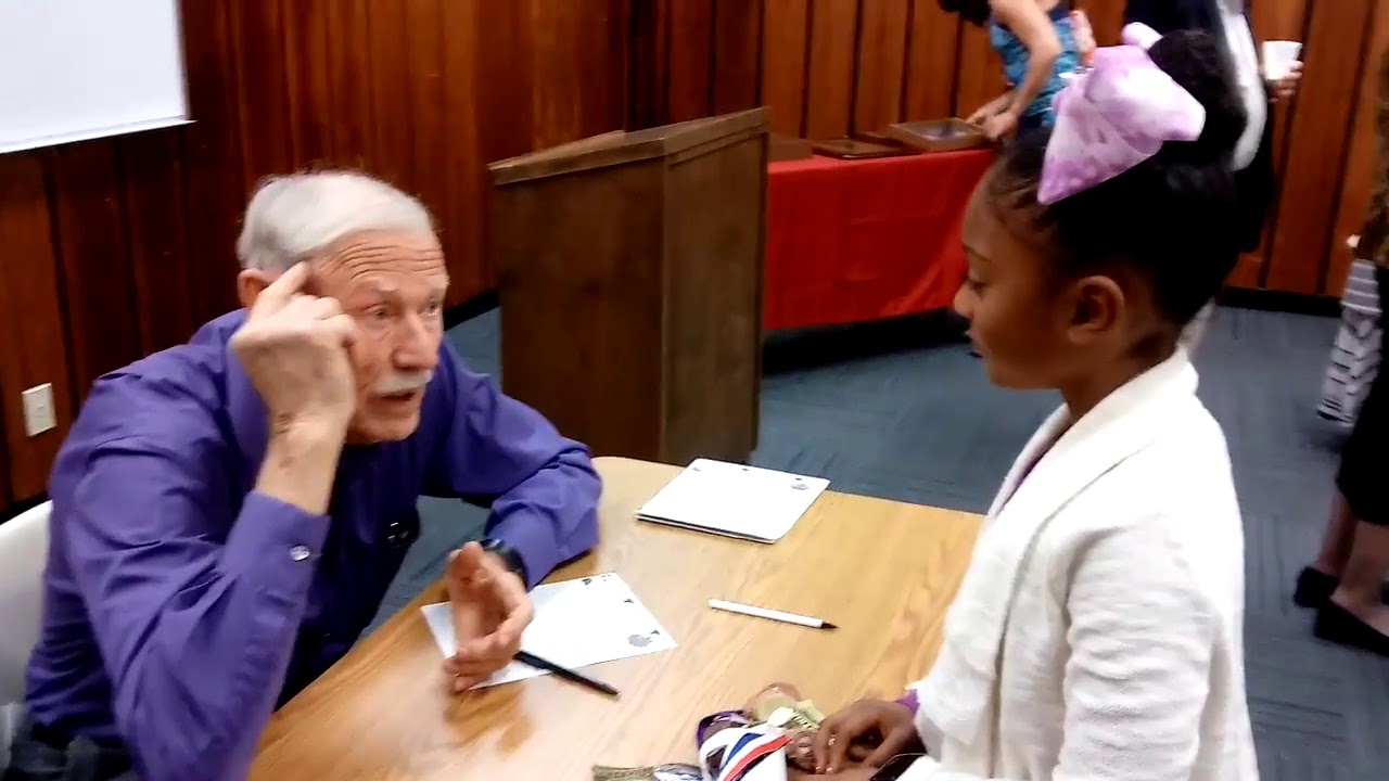 1956 GOLD MEDAL OLYMPIAN, THANE BAKER, IMPARTS WISDOM INTO 9YO JAIYA ...