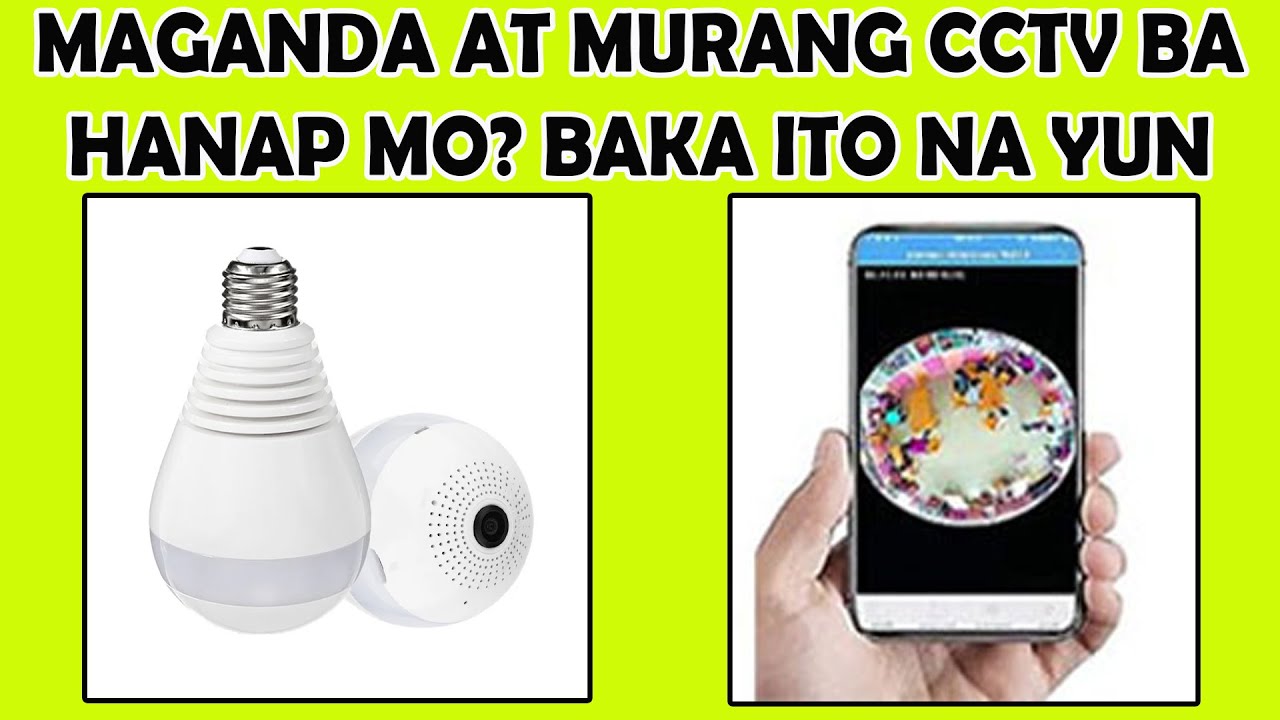 BEST IP CAMERA | BULB CCTV CAMERA | HOW TO SET UP BULB CCTV CAMERA ...