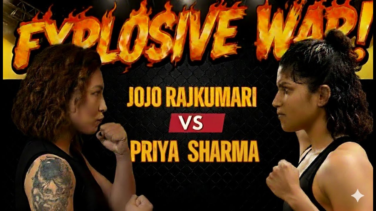 JOJO RAJKUMARI VS PRIYA SHARMA | Explosive 3 Round MMA War | MFN Women ...