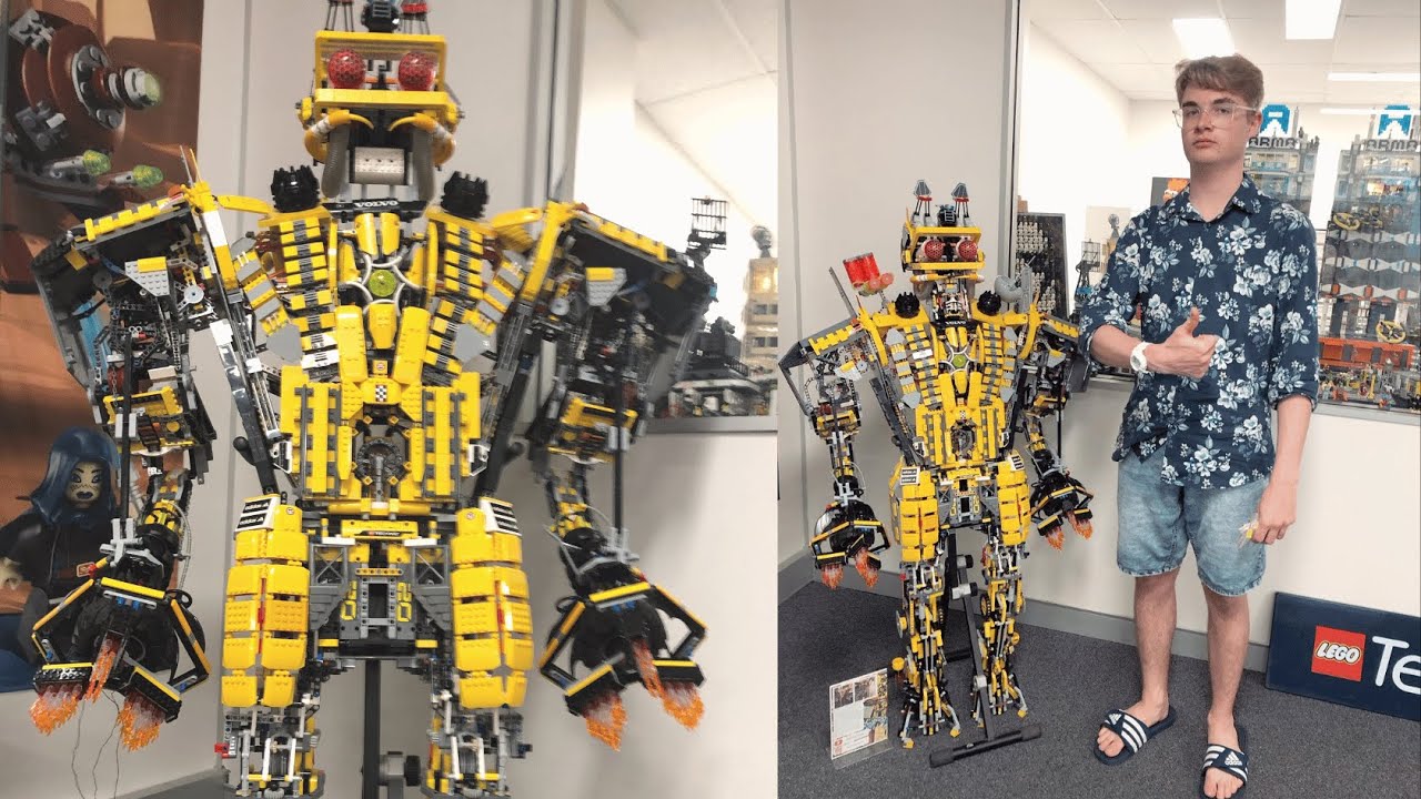 I Built a LEGO Mech - YouTube
