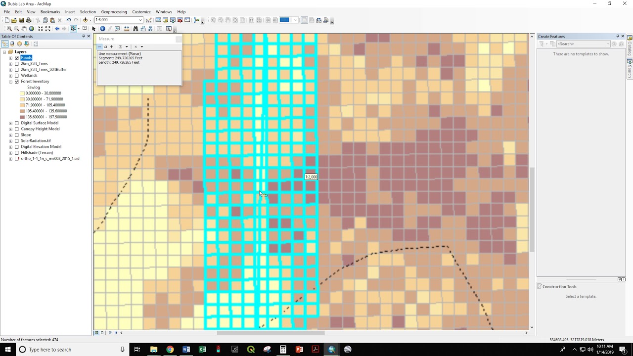 Selecting by attributes following a selection based on proximity to ...