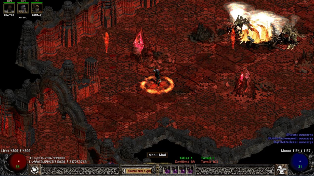 Diablo 2 - Mod Sever Arena Hướng Dẫn Đánh Boss Super Baal - YouTube