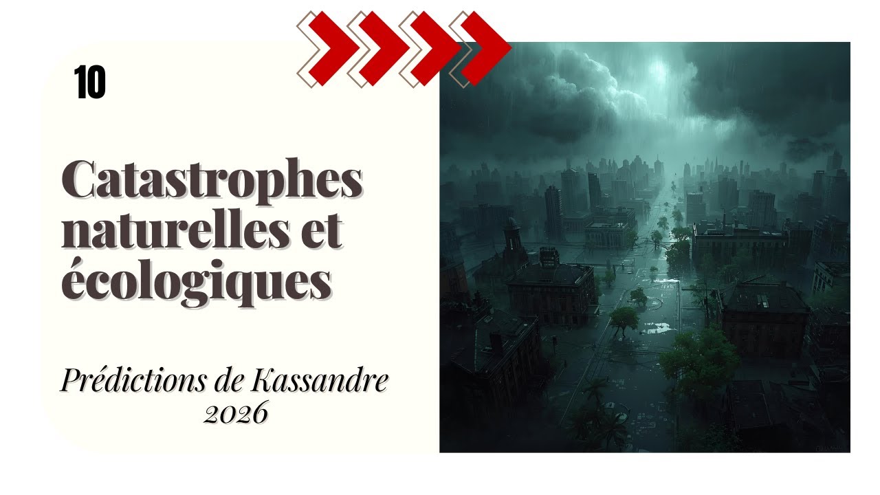 Kassandre 2026 / 10 Catastrophes naturelles et écologiques - YouTube