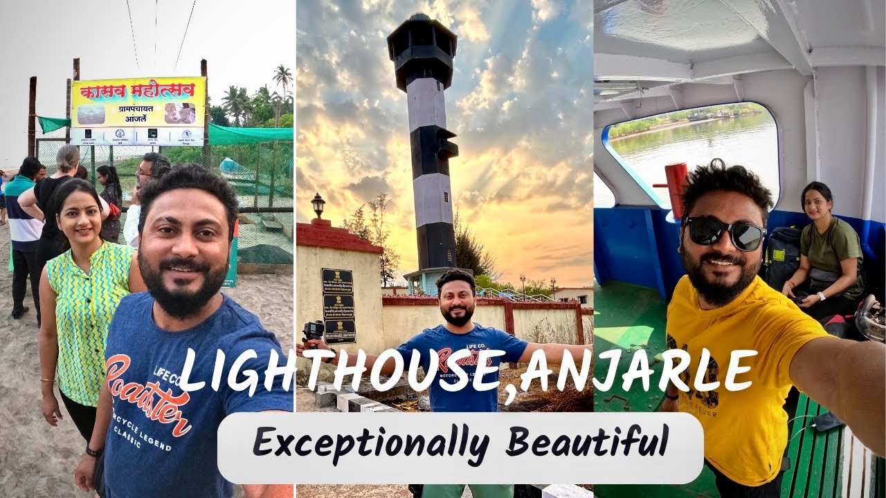 Lighthouse Anjarle Beach | Dapoli Beach | Konkan Tour | Incredible View ...