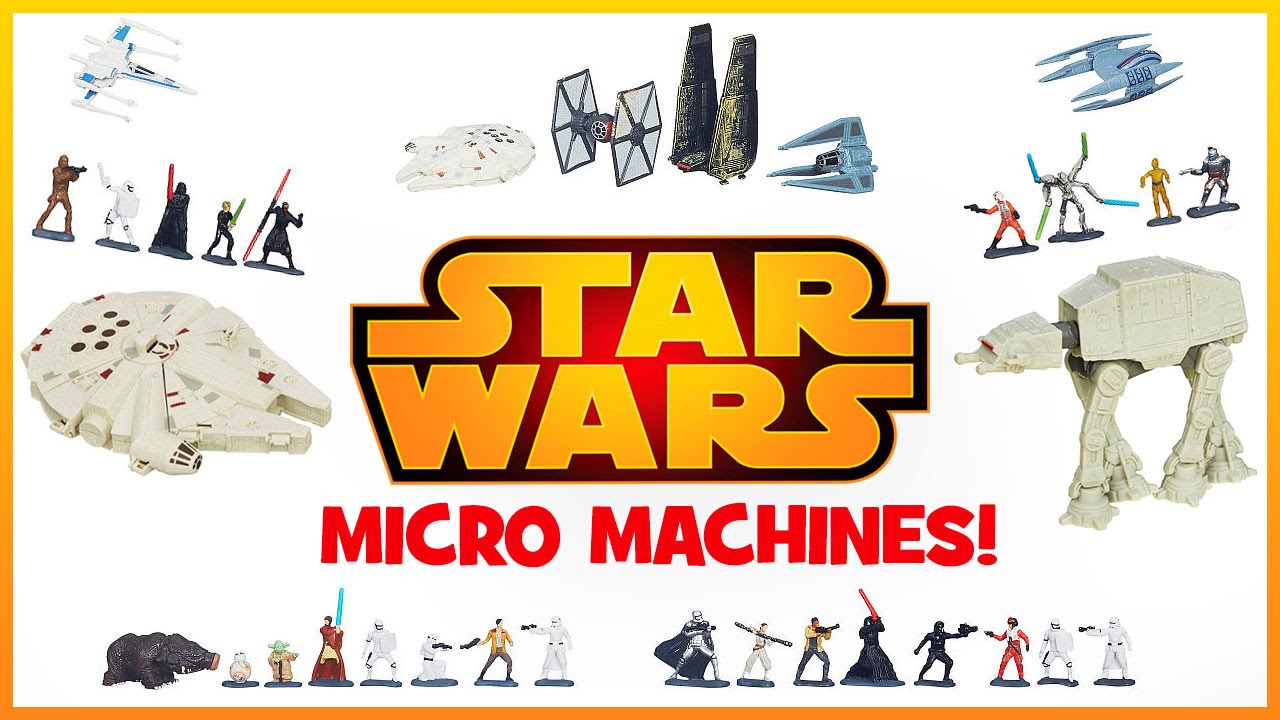 STAR WARS Micro Machine - Ultimate Saga Battle! - YouTube