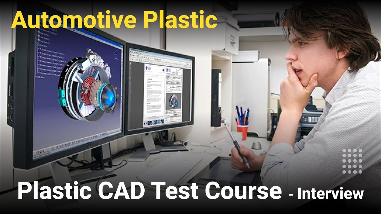 NX | CAD TEST Series-2 | Plastic Product Design | Part 4/15 | OEM ...