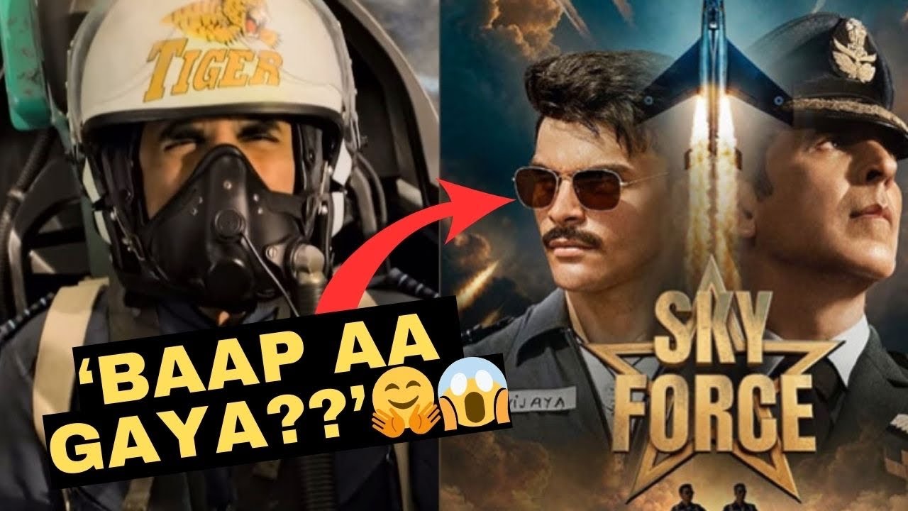 Bollywood 😱 With Patriotism 🇮🇳 | Sky Force Trailer Review | Ayushmaan Gyan | Akshay K | Veer P ...