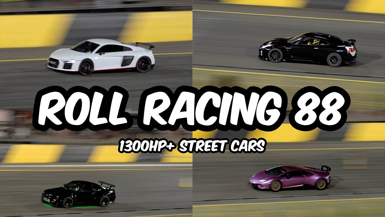 Roll Racing 88 - Some of Australia's fastest cars go head to head - YouTube