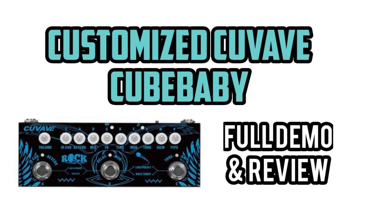 Customized Cuvave Cubebaby | Full Demo & Review | JL Guitar Music - YouTube