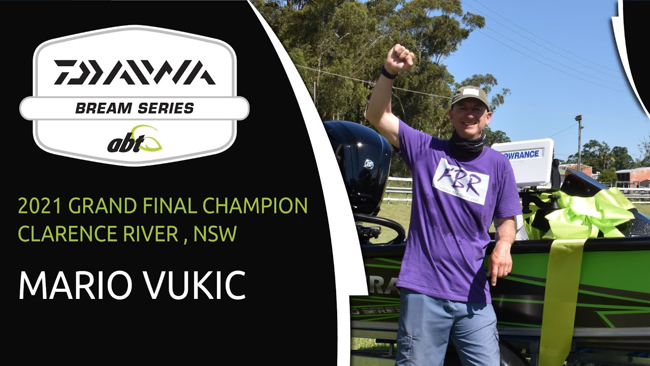 2021 Daiwa BREAM Series | Grand Final Champion Boater, Mario Vukic ...