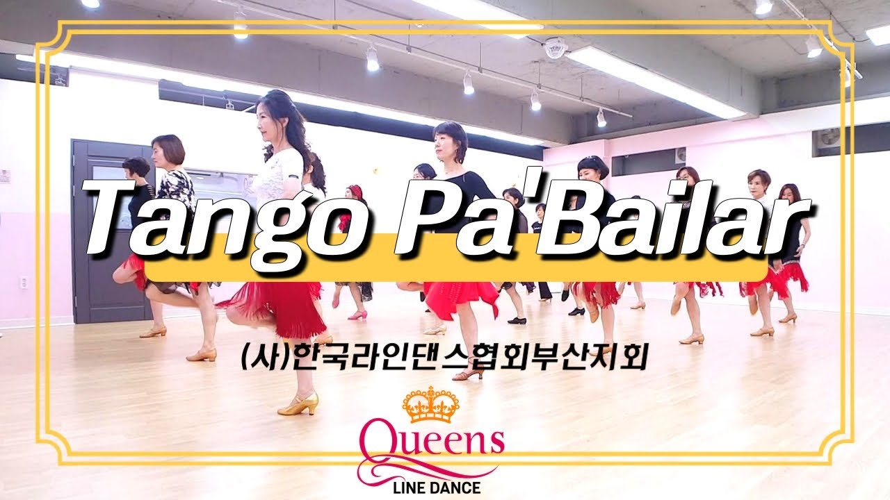 Tango Pa'Bailar - Line Dance(Beginner/José María Tomé) Demo&Count - YouTube