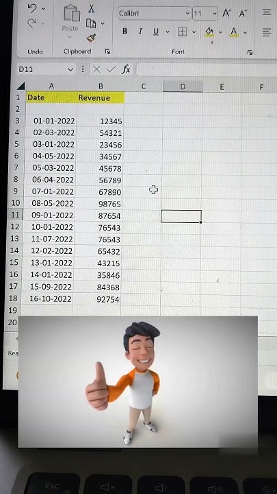 Excel Interview Question Add Rupees Symbol In Revenue Column Shorts Excel Exceltricks