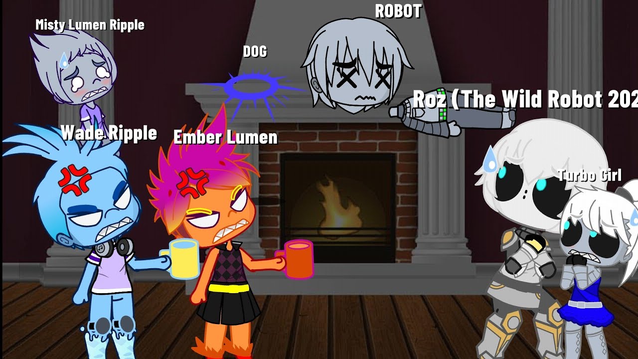 Ember🔥 And Wade's💧Team Crossovers: DOG🐶 And ROBOT🤖 IN BIG TROUBLE!!!😰 ...