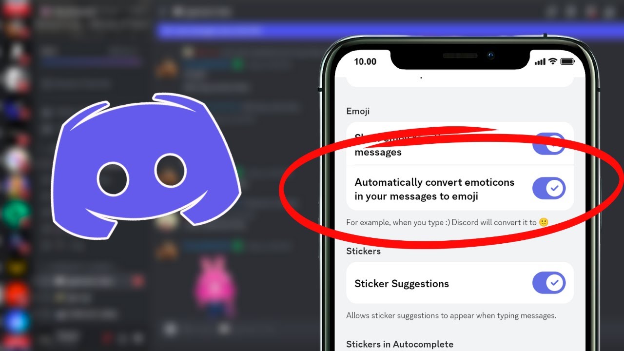 HOW TO CONVERT EMOTICONS TO EMOJIS AUTOMATICALLY ON DISCORD - YouTube