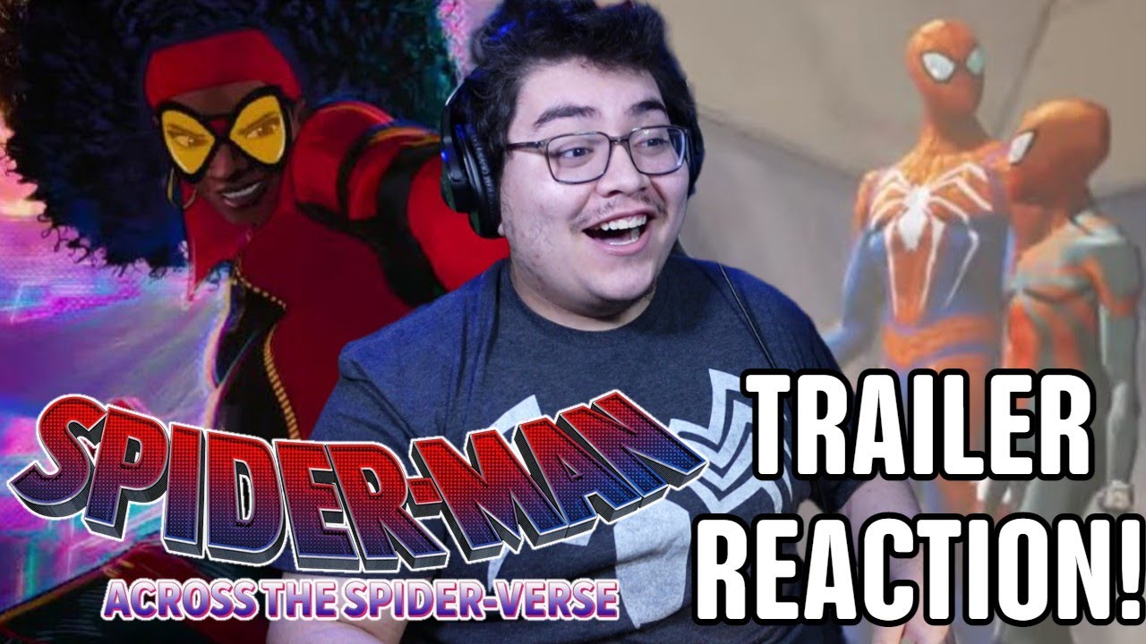SPIDER-MAN: ACROSS THE SPIDER-VERSE - Official Trailer REACTION - YouTube