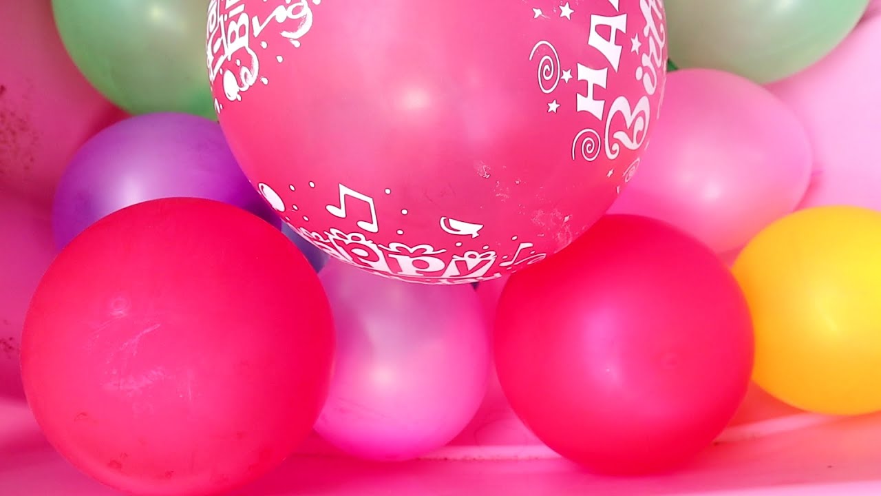 Balloon Pop by Beautiful Woman // Balloon Pop Sound Effect Loud - YouTube