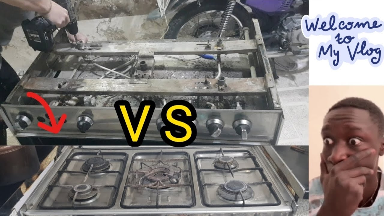 Internal cleaning of the deposited gas stob.Deep Cleaned #cleaning #gas ...