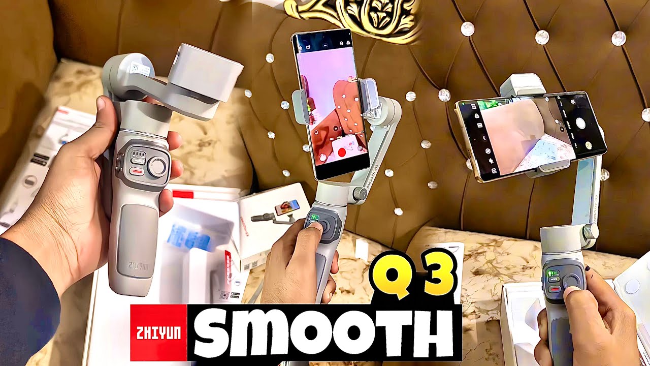Zhiyun Smooth Q3 Unboxing😍|Gimbal ️|Complete Review ️Easy Guide To ...