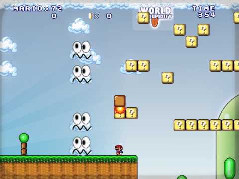 Super Mario Bros Forever Frustration in Stupidity World - YouTube