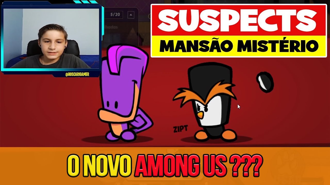 SUSPECTS , O NOVO AMONG US !! VOCÊ TEM QUE JOGAR!!! - YouTube
