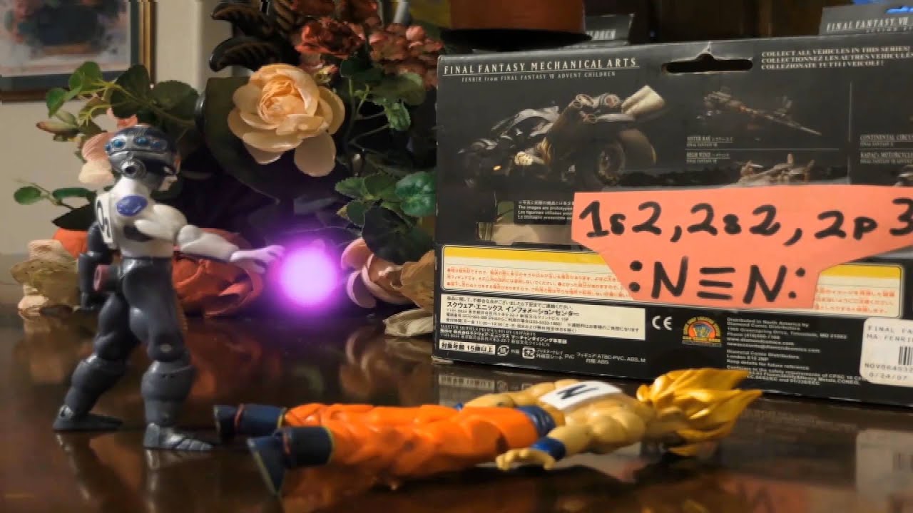 Dragon Ball Z Chemistry Project Stop Motion - YouTube