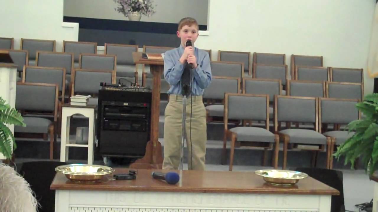 Jacob Fryer's first place performance @ Heavenly star Search in ...
