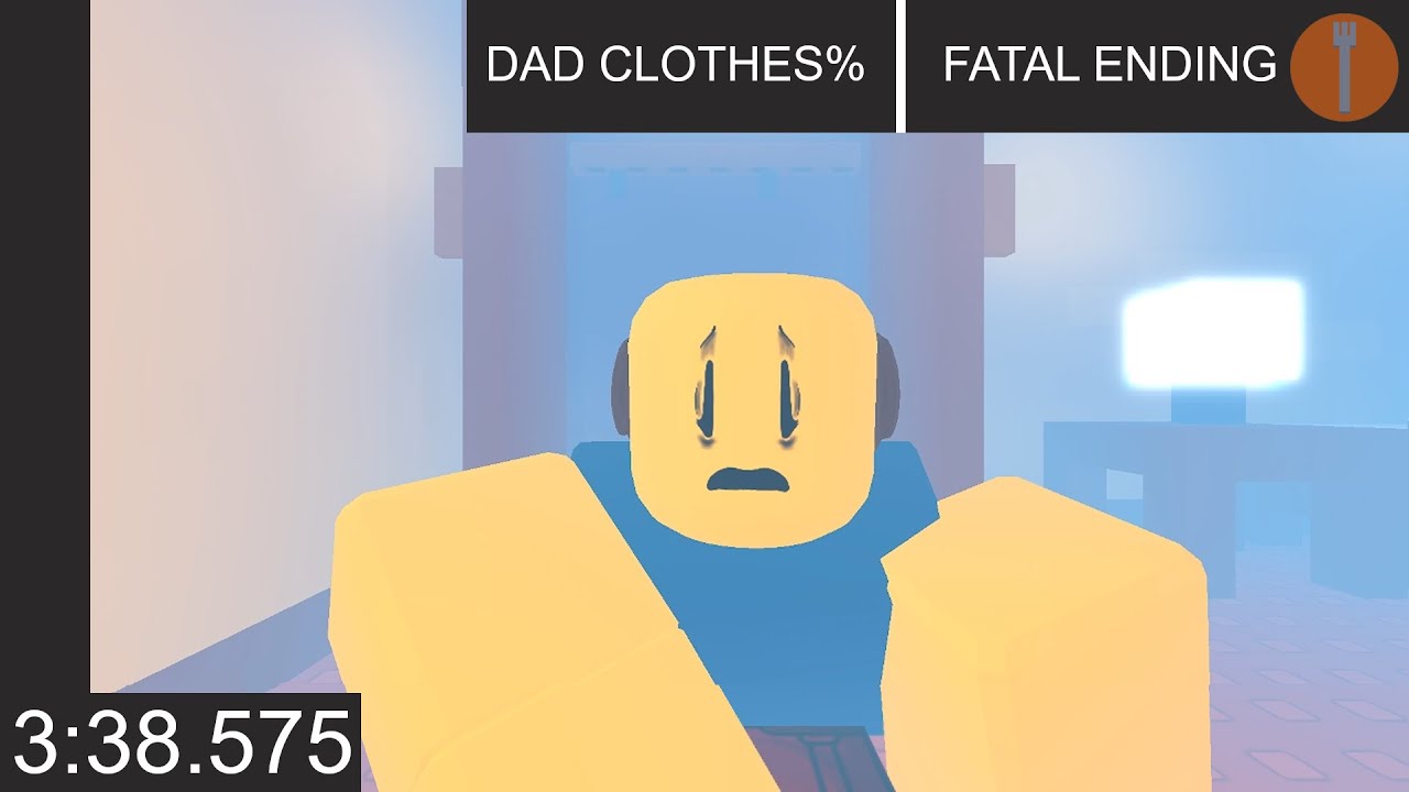 (SPEEDRUN) ROBLOX - NEED MORE HEAT (Dad clothes% | Fatal ending 3:38 ...