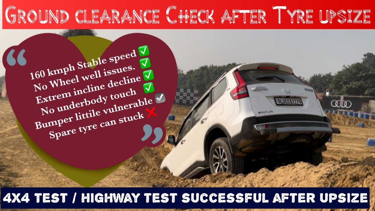 Scorpio N ground clearance test | Scorpio N off-road tolerant after ...