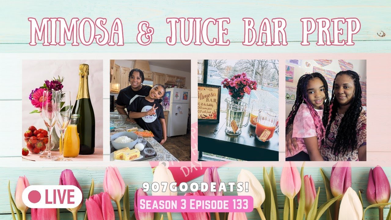 Mimosa & Juice Bar Prep - YouTube