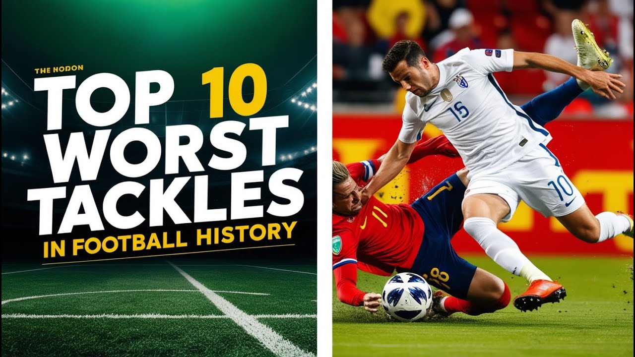 Top 10 Worst Tackles in the History of Football - YouTube