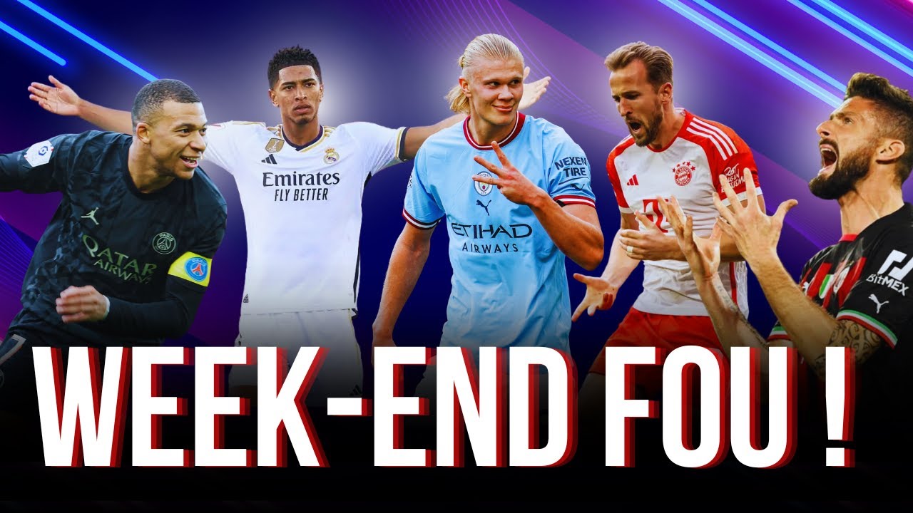 😍 QUEL WEEK-END FOOT ! (RECAP du Week-End : Le But de KANE/Bellingham ...