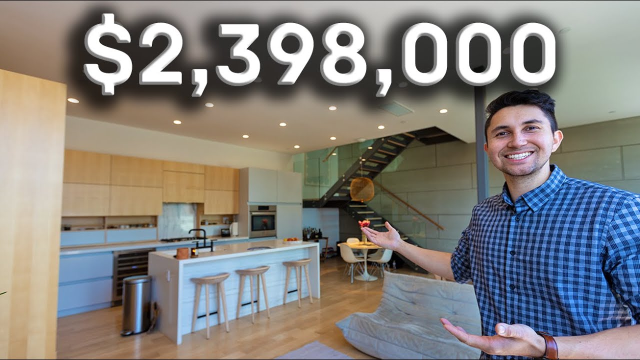 Inside a FIVE STORY Architectural Home in LOS ANGELES! - YouTube